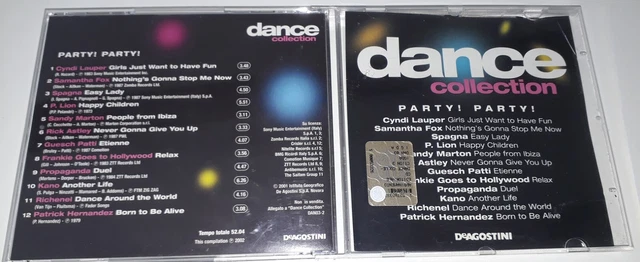CD DANCE COLLECTION DeAGOSTINI CYNDI LAUPER SAMANTHA FOX SPAGNA P. LION ...