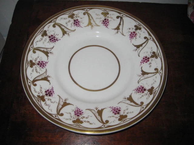 REGENCY PERIOD PLATE Classically Inspired Gilded Design £30.00 ...