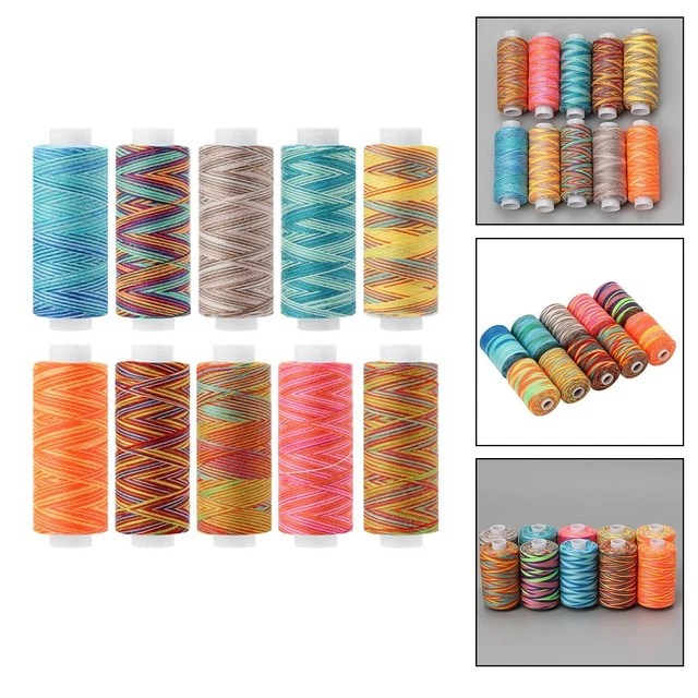 ENSEMBLE DE FILS coudre personnalisables et color s 402 petites bobines ...