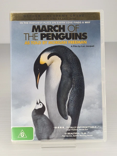 MARCH OF THE Penguins DVD Morgan Freeman documentary $9.81 - PicClick AU