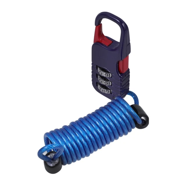 OUTDOOR CABLE LOCKING Device Heavy Duty Bicycle Riding Flexible Bike ...