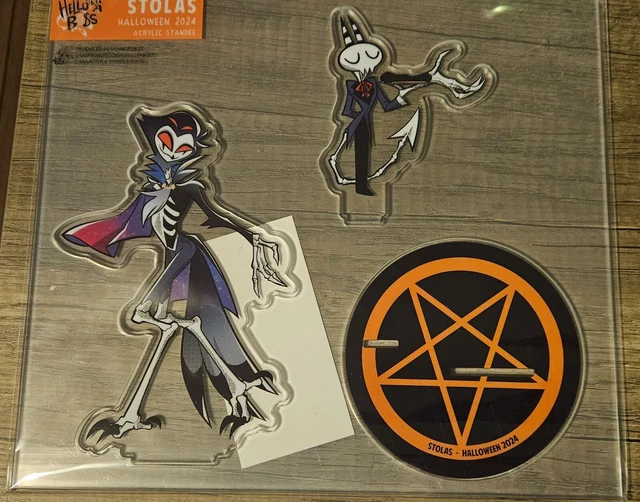 STOLAS HELLUVA BOSS Acrylic Standee Halloween 2024 £30.00 - PicClick UK