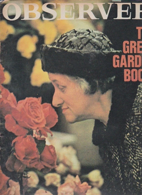 THE OBSERVER MAGAZINE-JULY 4,1965-THE GREAT GARDEN BOOM. £10.00 ...