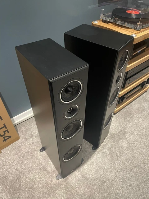 PSB IMAGINE T54 Floorstanding Speakers Black Pair Excellent Condition £669.70 - PicClick UK
