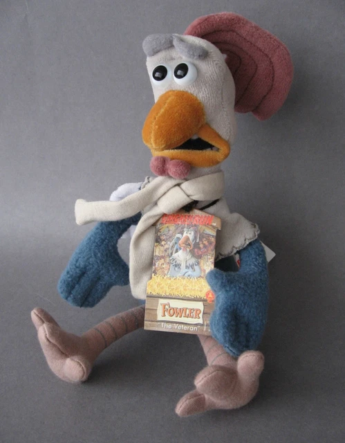 ORIGINAL CHICKEN RUN 2000 Fowler Kuscheltier Plüschtier Aardman ...