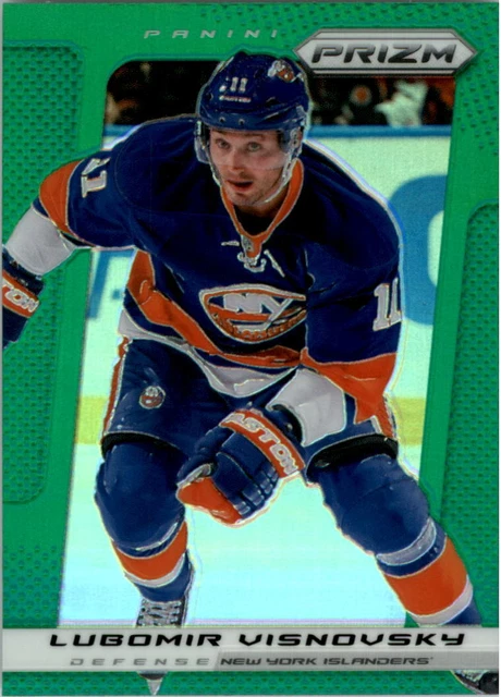 2013-14 PANINI PRIZM Prizms vert #58 Lubomir Visnovsky - Neuf dans son ...
