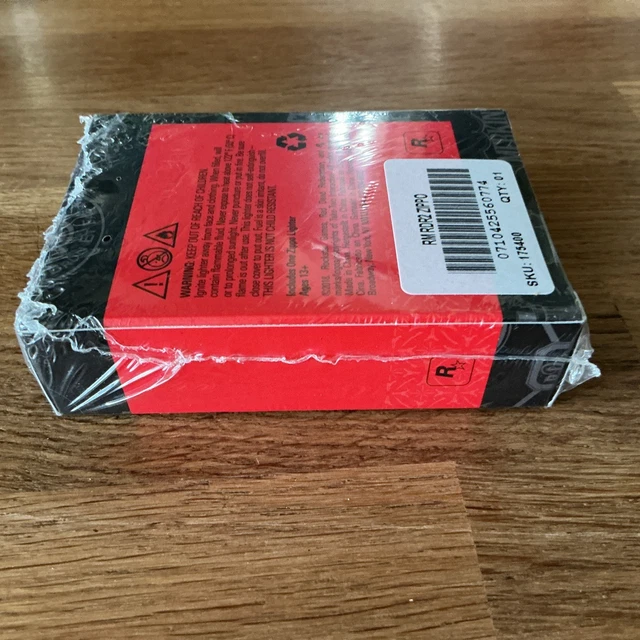 OFFICIAL ROCKSTAR GAMES Red Dead Redemption 2 Zippo Lighter. Brand New ...
