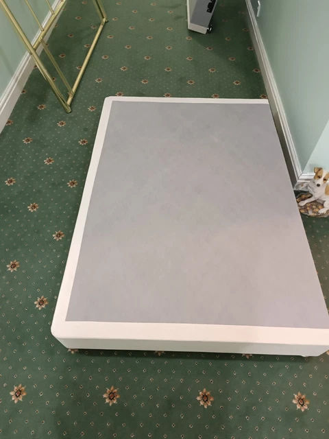 GREY LOW SHALLOW Divan Bed Base Single 4ft6 Double £22.34 - PicClick UK