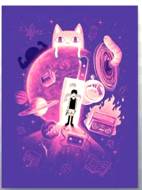 OMORI OMOCAT POSTER Limited Omori Tokyo Game Show TGS 2022 18 x 27 ...