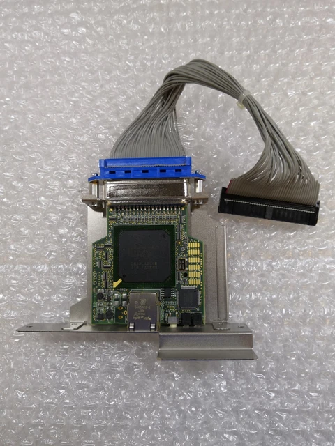 + ZEBRA ETHERNET Interface Card for 105SL Thermal Printers 47560-100 ...