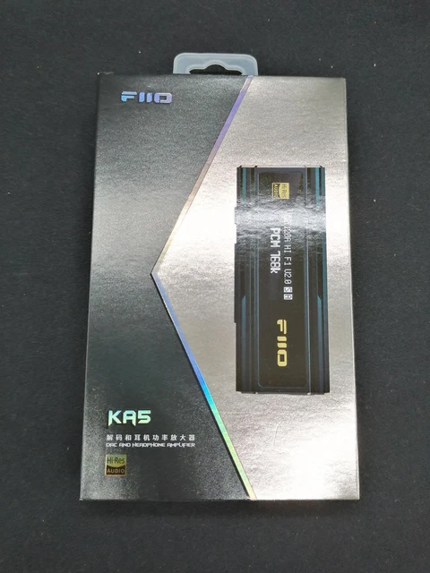 AMPLIFICATEUR DE CASQUE FIIO KA5 DAC Modèle phare Écran OLED Noir USB typeC EUR 174,70 - PicClick FR