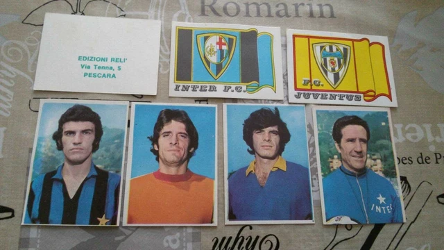 FIGURINE E SCUDETTI Calciatori Reli' 1973/74 73/74!!!!!!!!!!!!!!!!!!!!!!!!!!!!!! EUR 2,50 ...