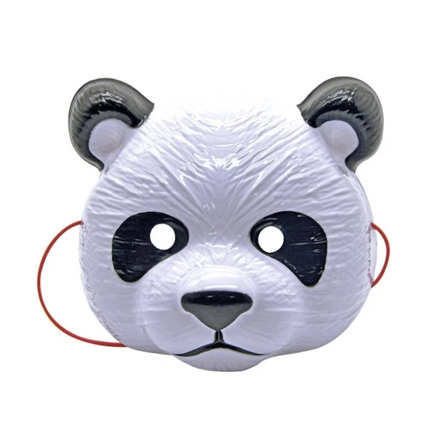 ANIMAL FACE COVER Party Prop Practical Plastic For Costume Parties ...
