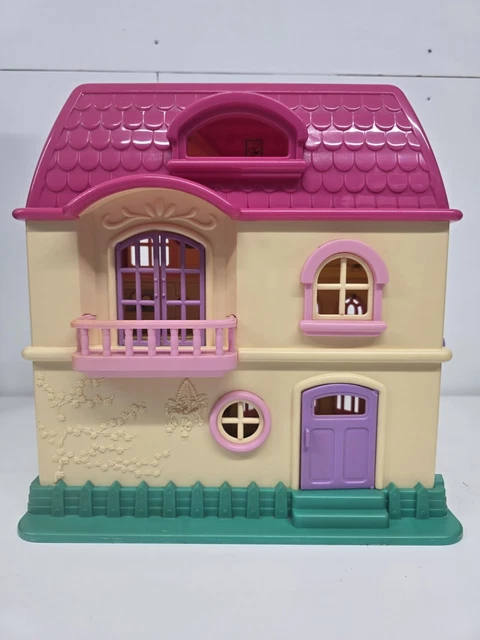 VINTAGE FOLDING DOLLS House Large Bundle Set Accessories Figures ...