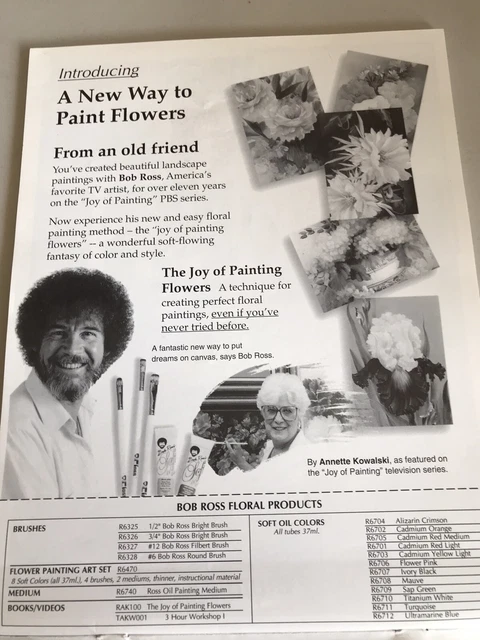 BOB ROSS JOY Of Painting Instruction Guide Volume 31, Happy Little ...