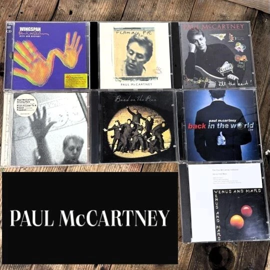 PICK/MAKE/BUILD YOUR OWN PAUL McCARTNEY CD Album Bundle/Collection ...