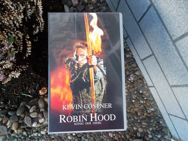 ROBIN HOOD, KÖNIG der Diebe, Kevin Costner, VHS, gut erhalten EUR 5,00 ...