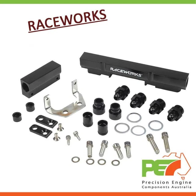 RACEWORKS FUEL RAIL Set-Up For Mazda RX-7 Turbo FD 1.3L 13BREW $273.00 ...
