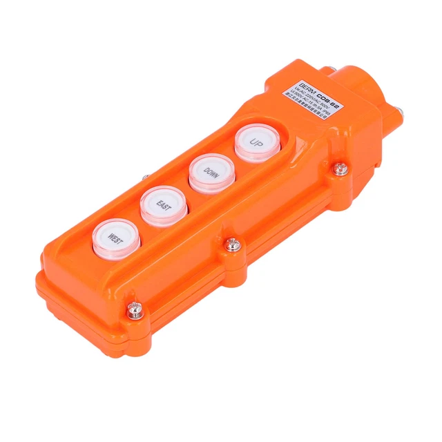 CRANE REMOTE CONTROL Hoist Switch Push Button Box Controller 220V/500V COB‑62 £12.61 - PicClick UK