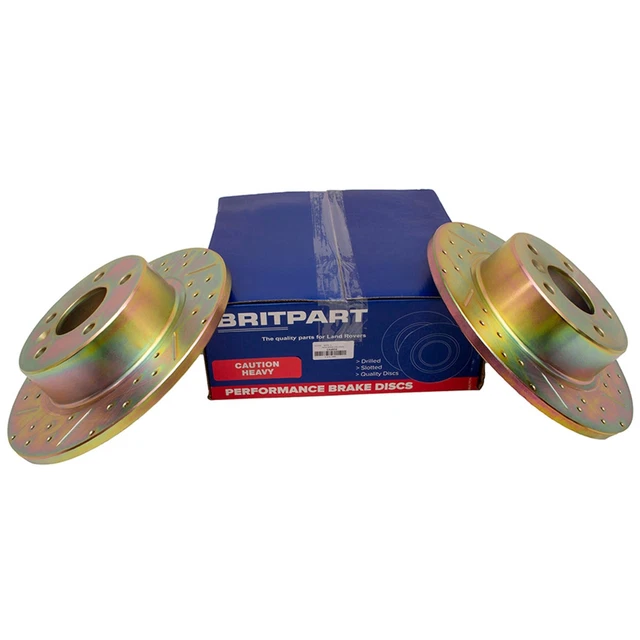 LAND ROVER DISCOVERY 2 Range Rover P38 Rear Solid Performance Discs ...