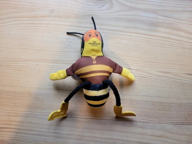 2007 MCDONALDS HAPPY Meal Toy The Bee Movie - Pollen Jock Jackson Soft ...