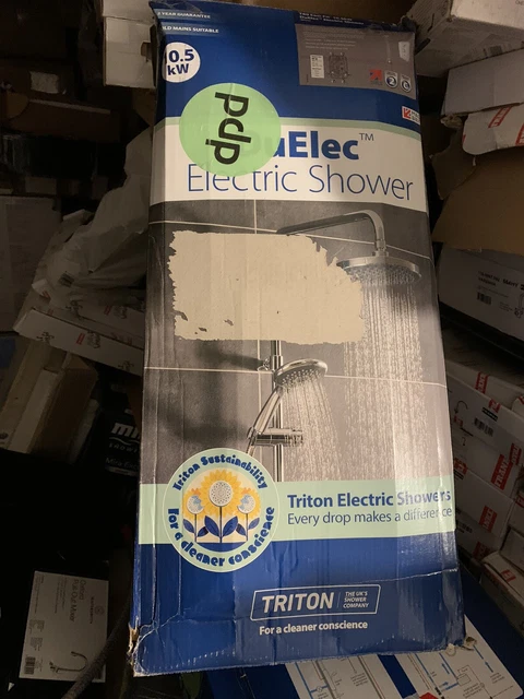 Triton Easi Fit White 10 5kw Electric Shower With Diverter 283kh £184