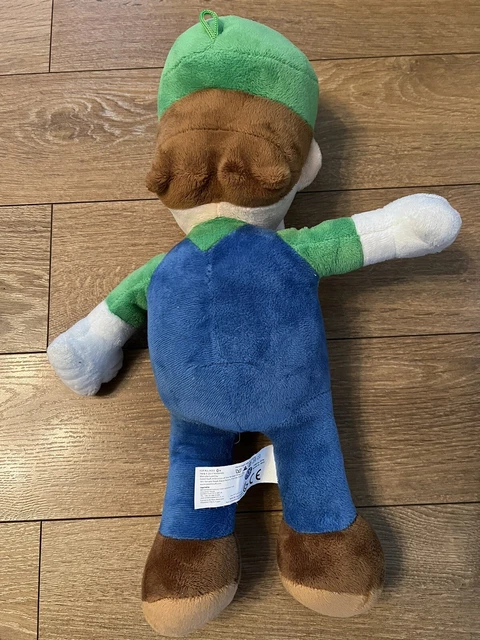 OFFICIAL JUMBO LUIGI Plush 16 inch Toy Super Mario Bros. Nintendo. New ...