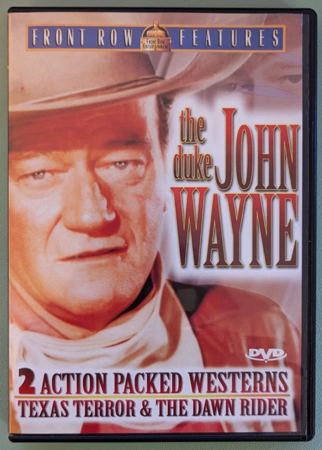 JOHN WAYNE - Texas Terror/The Dawn Rider (DVD, 2001) $7.65 - PicClick CA
