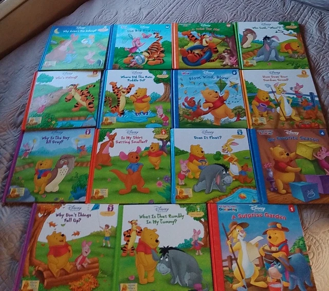 DISNEY WINNIE THE Pooh Books Fun To Learn Early Reading x 15 Child ...