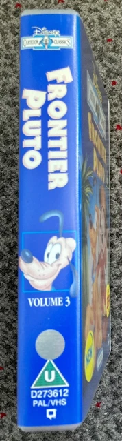 VINTAGE RARE WALT Disney VHS - Cartoon Classics #3 - Frontier Pluto EUR ...