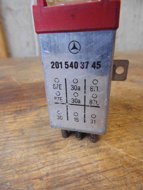 MERCEDES-BENZ W201 W124 W126 Overload Protection Relay 2015403745 ...