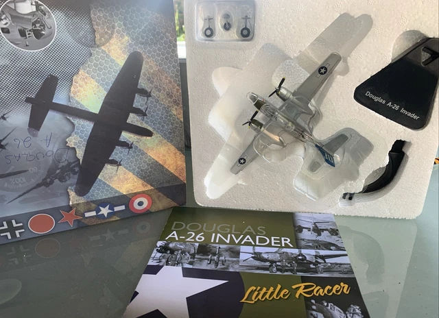 ATLAS EDITIONS WW2 Military Aircraft 1:144 Douglas A-26 Invader $9.55 ...