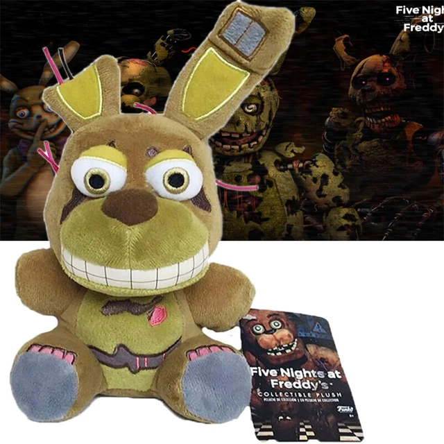 NEW FNAF FIVE Nights At Freddy's Springtrap BUNNY 7" Plush Toy Doll UK ...