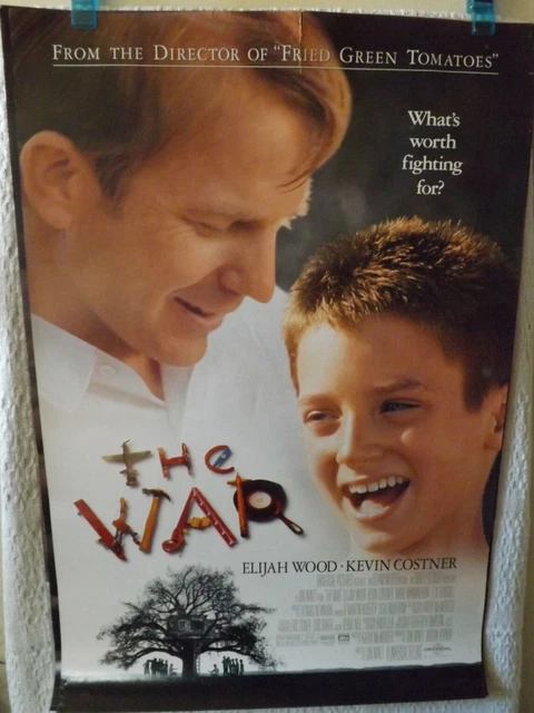THE WAR KEVIN Costner Elijah Wood Original One Sheet Cinema Poster EUR ...