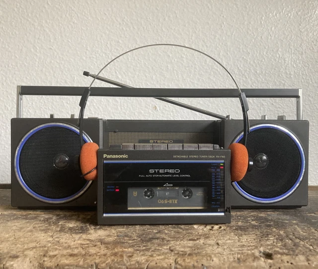 PANASONIC RX-F80 KANGAROO WALKMAN / Courroies Neuves / FM Stéréo dure à ...