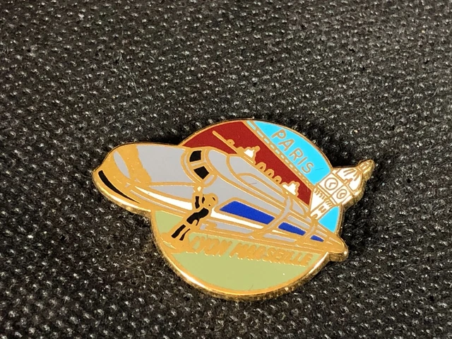 PINS PIN ENAMEL Train Locomotive Sncf Tgv Paris Lyon Marseille Version ...
