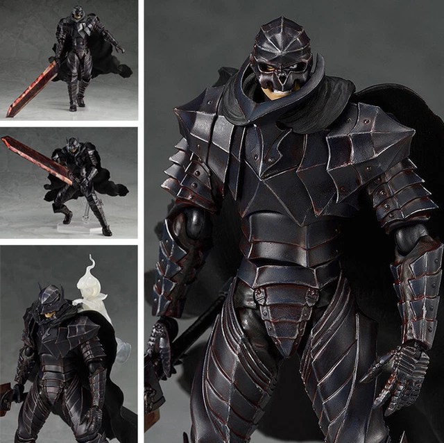 ANIME FIGMA 410 Berserk Guts Berserker Armor Ver. Action PVC Figure New ...