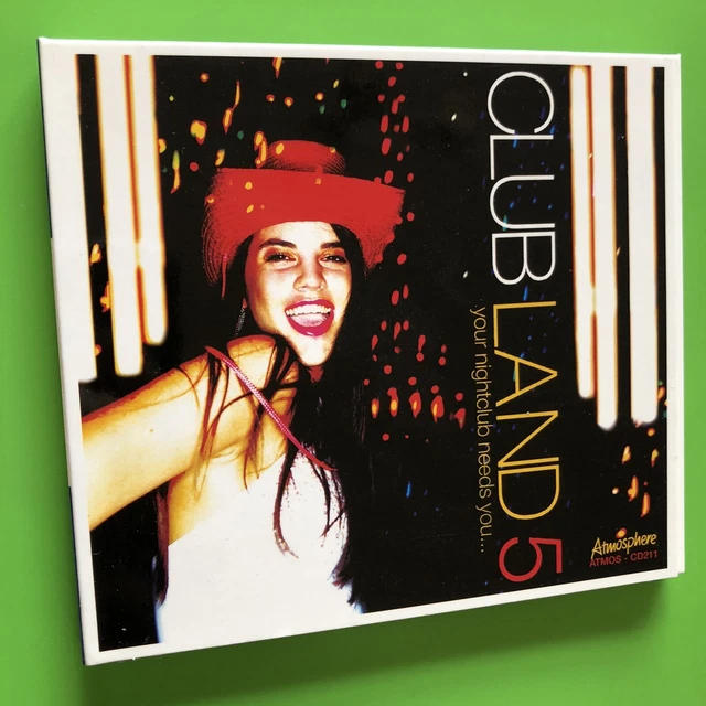 CLUBLAND 5 ELECTRONIC Tech House Disco Dance CD Funk Anthems Stilettos ...