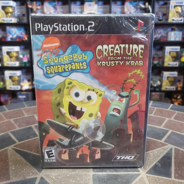 SPONGEBOB SQUAREPANTS CREATURE From The Krusty Krab PlayStation 2 PS2 ...