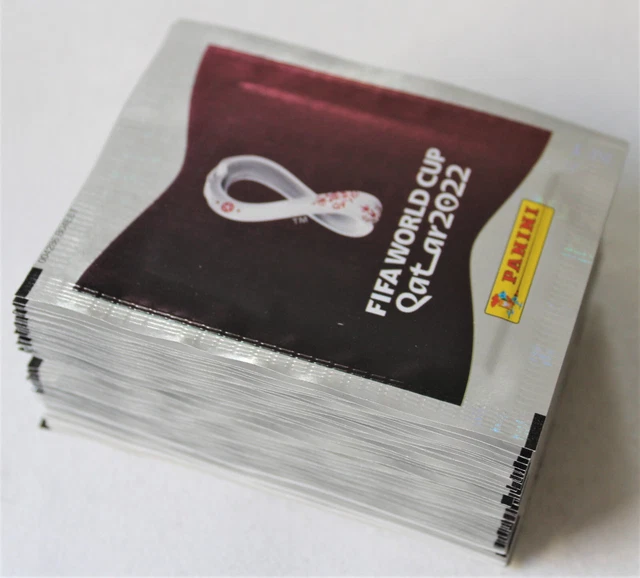 PANINI FIFA WORLD CUP WM QATAR 2022 Stickers – 50 Tüten Packets Bustine ...