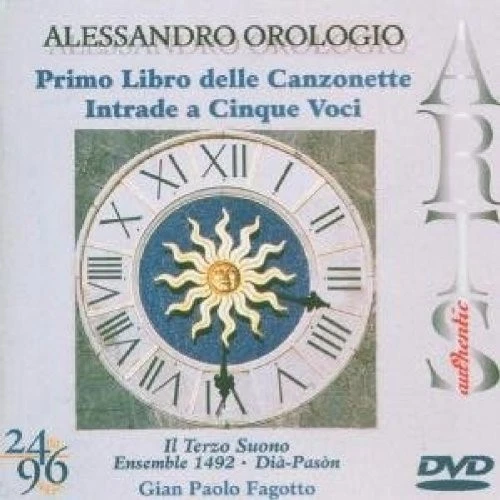 PRIMO LIBRO DELLE Canzonette a 3 Voci (Ensemble 1492) (DVD) £20.70 ...