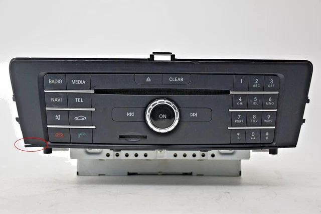 MERCEDES-BENZ W166 ORIGINAL Head Unit High Comand US Singlelaufwerk ...