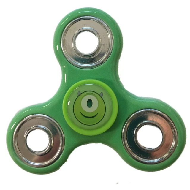 MIKE MONSTERS INC Disney Emoji 3-Way Diztracto Spinnerz Fidget Spinner ...