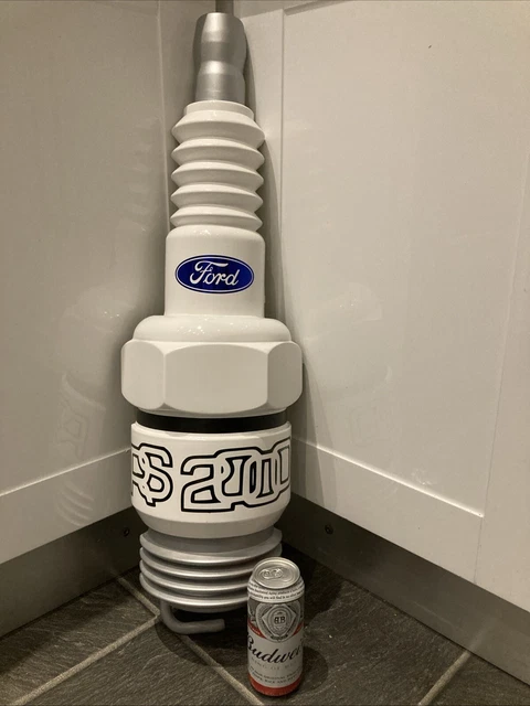 32” GIANT SPARK Plug Sign FORD Escort RS 2000 Mk2 Classic Car Garage ...