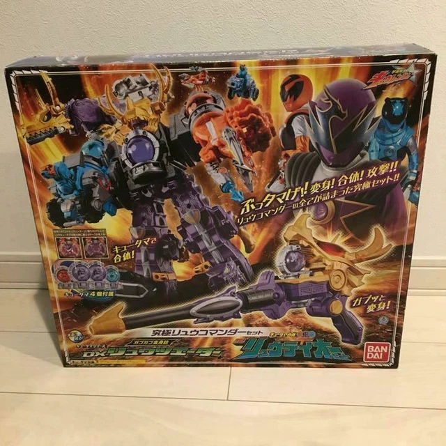 ENSEMBLE POWER RANGERS Uchu Sentai Kyuranger DX Ryu Commander Megazord ...