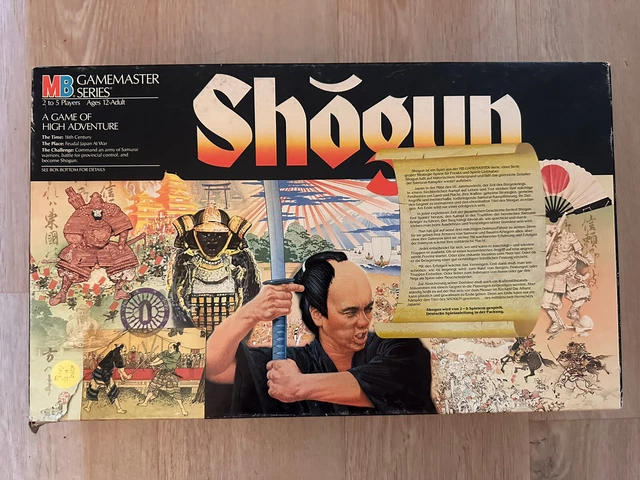 SHOGUN - MB - Brettspiel - Deutsche Anleitung - Vollständig ...