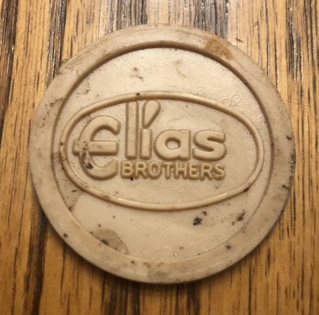 VINTAGE ELIAS BROTHERS Pontiac Metropolitan Stadium Token Big Boy ...