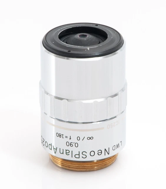 OLYMPUS MICROSCOPE LENS Lwd Neodymium Splan Apo 250x/0.90 Ic 250 $2,742 ...
