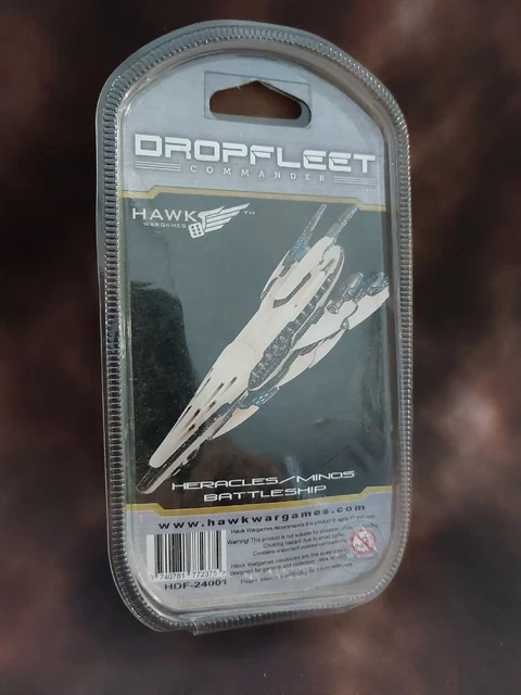 HAWK WARGAMES DROPFLEET Commander PHR Battleship - HERACLES/MINOS ...