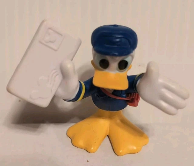 DONALD DUCK MAILMAN Postman PVC Disney Mickey Mouse Clubhouse $10.00 ...